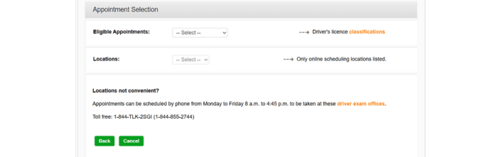 Booking Your SGI Road Test Online | Harvard Western Insurance